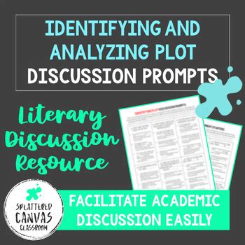 Identifying And Analyzing Plot Discussion Prompts TPT