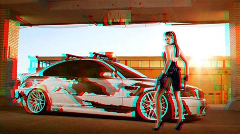 3d Wallpapers In Red And Cyan Wallpaper Cave