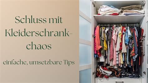 Chaos Im Kleiderschrank Mit Diesen Tips Behältst Du Den Überblick