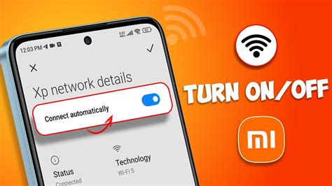 How To Turn On Or Off Auto Reconnect To Wi Fi Network On Xiaomi Phones YouTube