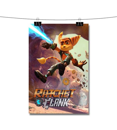 Ratchet And Clank Poster Wall Decor Twentyonefox