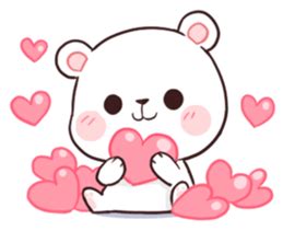 Two Bears Who Fell In Love Cute Bear Drawings Cute Love Cartoons