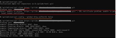 Problem Ssl Certificate Problem Git Cannot Clone Programmer Sought