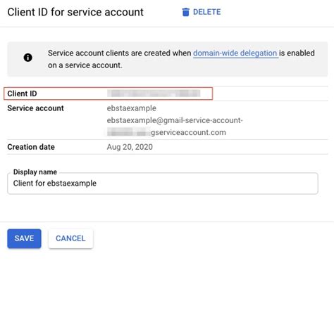 How To A Create A Gmail Service Account Ebsta Knowledge Base
