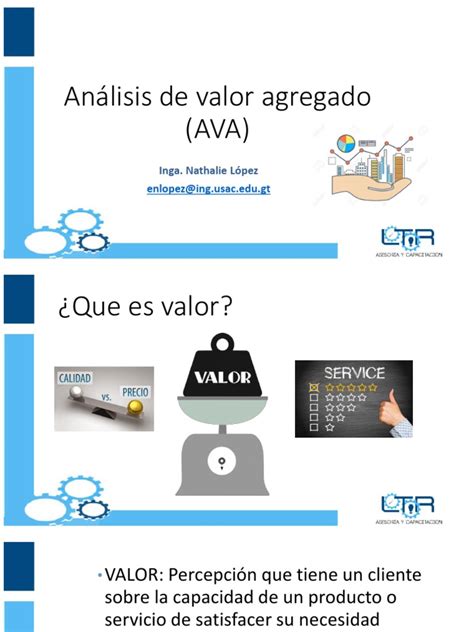 Analisis De Valor Pdf Pdf Valor Añadido Cliente