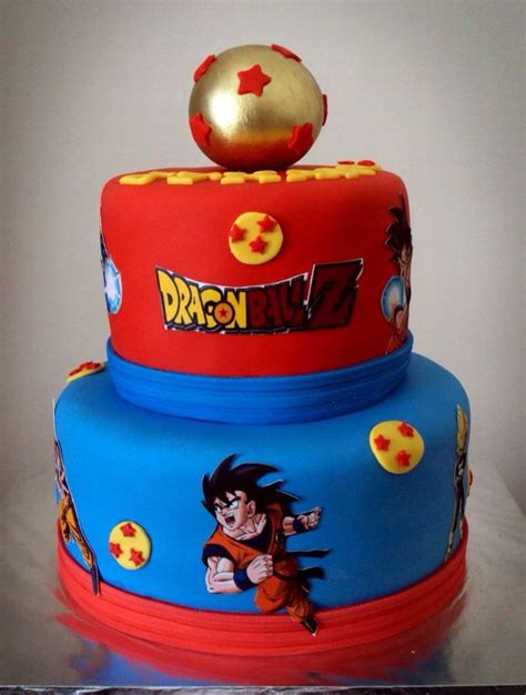 Festa Goku Party Goku Ball Birthday Dragonball Z Cake Goku Birthday