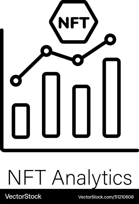 Nft Analytics Royalty Free Vector Image Vectorstock