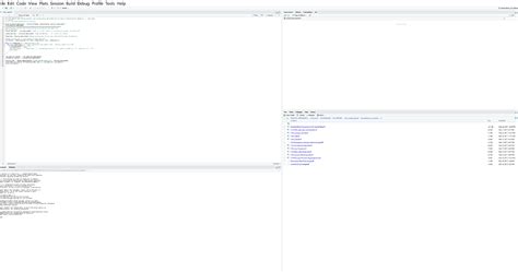 Dramatic Screen Resolution Issue See Screen Snip RStudio IDE