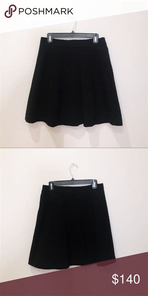 Sandro Black Skater Skirt Black Skater Skirts Skater Skirt Skirts