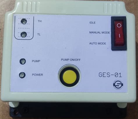 GES 01 Single Phase Semi Automatic Water Level Controller Screw At