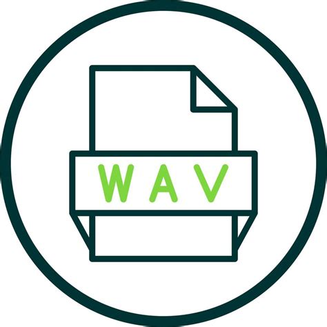Wav File Format Icon 15991194 Vector Art At Vecteezy
