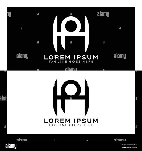 Hp Initial Letter Logo Alphabet H And P Pattern Design Monogram Stock Vector Image And Art Alamy