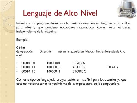 Lenguaje De Programacion De Bajo Nivel Ejemplos Ejemplo Interesante Site