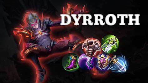 Tutorial Dyrroth 2023 Build Emblem Tersakit Dyrroth 2023 Mobile