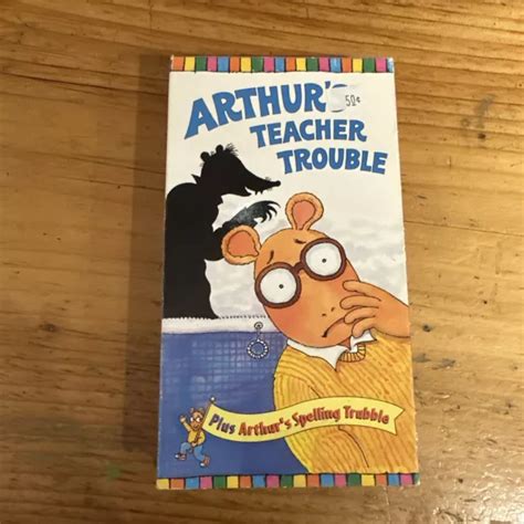 Arthur Arthurs Teacher Trouble Vhs 1997 £1071 Picclick Uk