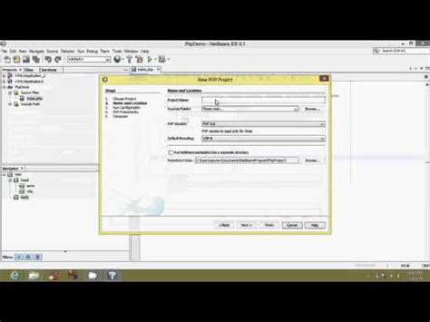How To Run Php In Netbeans Using Wampserver Youtube
