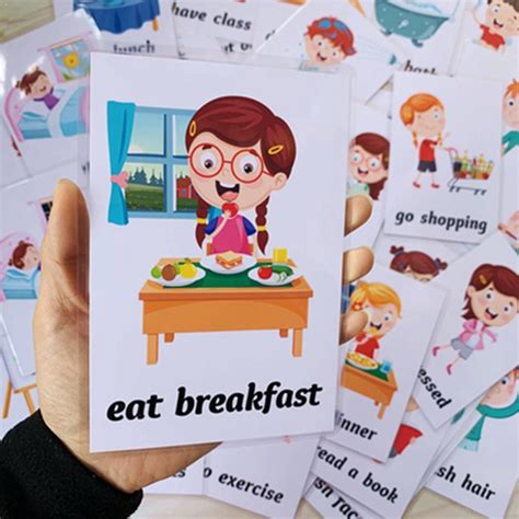 Applicable To English Word Flash Card Moo Daily Be Vicedeal