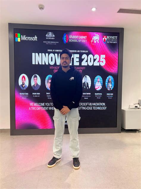Utkarsh Pushpankar On Linkedin Hackathon Microsoft Altreality