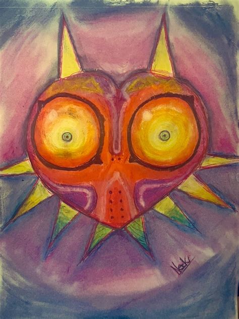 Majoras Mask By Neeksng On Newgrounds