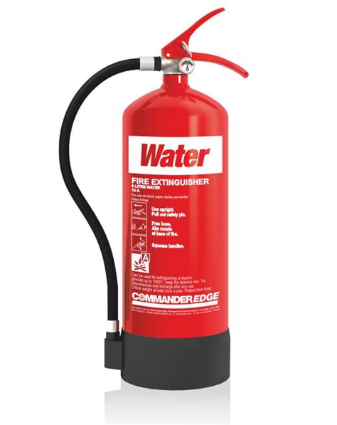 CommanderEDGE 6ltr Water Fire Extinguisher Exeter Fire Extinguishers