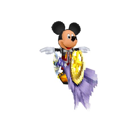 Ds Dsi Kingdom Hearts Recoded Mickey Mouse The Models Resource