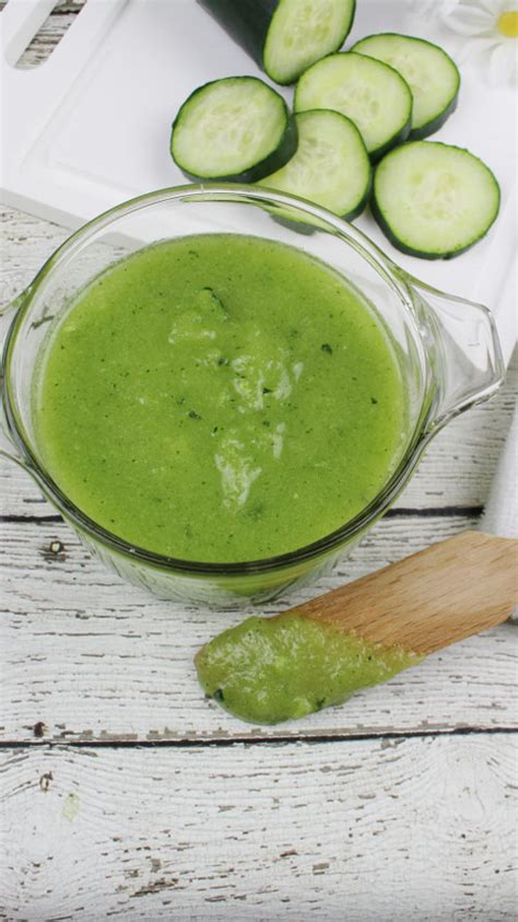 Fresh Cucumber And Mint Body Scrub Plus Benefits Of Cucumber For The Skin