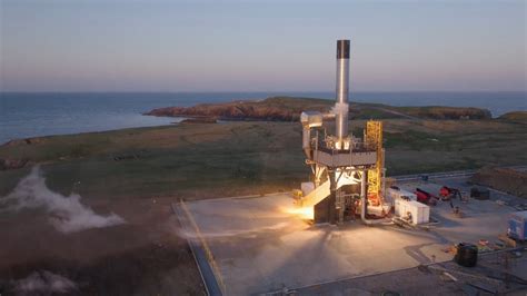 Rfa Static Fires At Saxavord Spaceport As Different Uk Spaceports