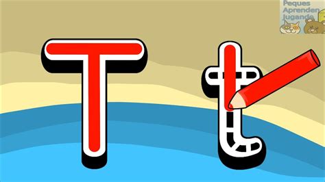 Letra T Para Niños Palabras Con T Sílabas Ta Te Ti To Tu Peques Aprenden Jugando Youtube