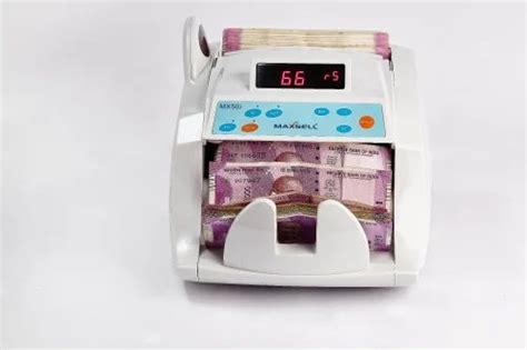 Fully Automatic MX 50i Intelligent Currency Counter Cum Detector For