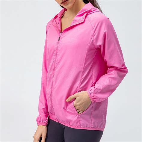 Floleo Lightweight Rain Jacket Women Waterproof Packable With Hood