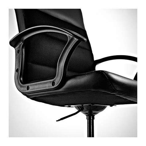 IKEA・イケア チェア・ワークチェア FINGAL 回転チェア, ブラック ボームスタード ブラック (701.965.98 ...