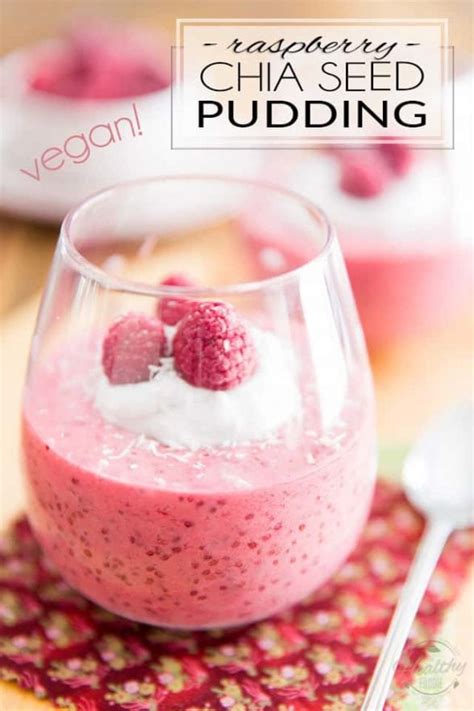 Raspberry Chia Seed Pudding Thf