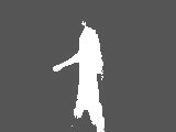 A A Sample Rgb B Depth And C Corresponding Binary Image Of A