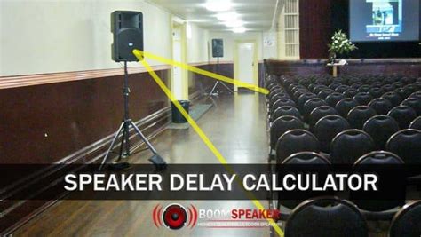 Speaker Delay Calculator BoomSpeaker