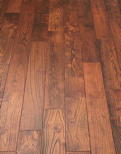 Brown Burma Teak Wood Flooring For Residential Surface Finish Matte