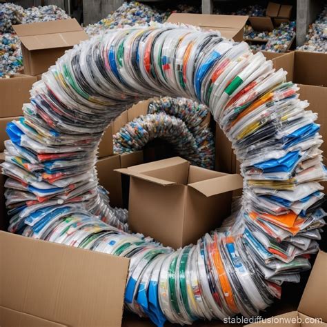Circular Economy Waste Management Stable Diffusion Online