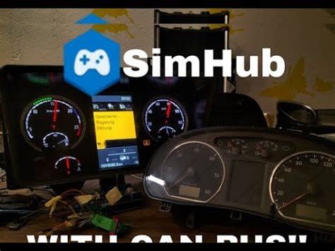 CAN Bus Instrument Cluster Connected To Games With Arduino And SimHub Tutorial In