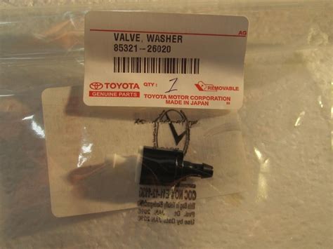 8532126020 Toyota - Клапан омывателя стекла 85321-26020 - купить, цена ...