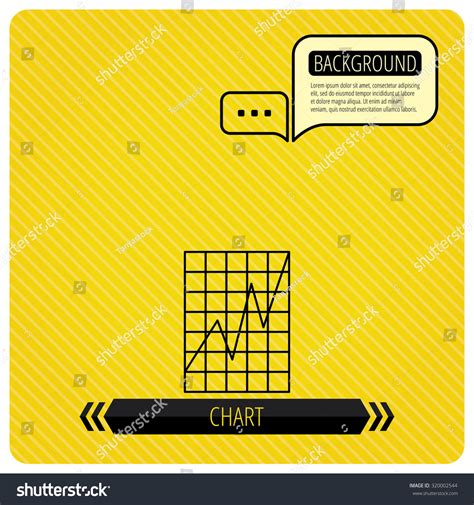 Chart Curve Icon Graph Diagram Sign Stock Vector Royalty Free Shutterstock