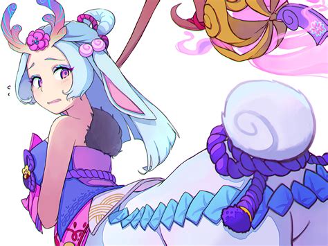 Lillia And Spirit Blossom Lillia League Of Legends Drawn By Cherii
