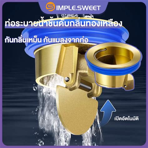 ฝาปิดท่อระบายน้ำทองเหลืองป้องกันกลิ่น ถูกที่สุด พร้อมโปรโมชั่น ตค