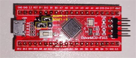 最小系统板stm32f103c8t6烧录程序 知乎