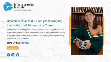 Infinite Learning Institute On Linkedin The Leadership And Management