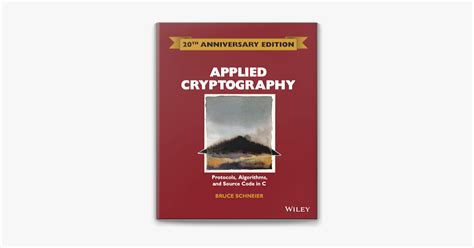 ‎applied Cryptography By Bruce Schneier On Apple Books