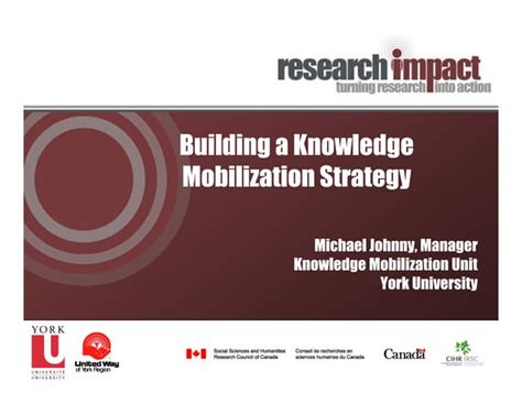 Building A Knowledge Mobilization Strategy Pptx