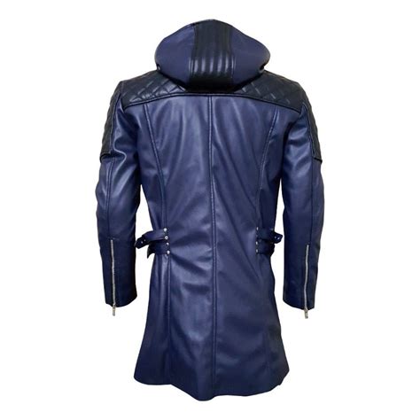 Ner O Dmc 5 Dant E Faux Leather Jacket Coat Etsy