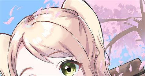 金髪 君を待ってたよ あづまるのイラスト Pixiv