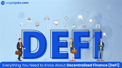 Decentralized Finance Defi Everything You Need To Know