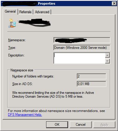 Move That DFS Namespace To Windows Mode Working Hard In IT
