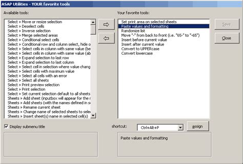 Asap Utilities For Excel Excel Tips Asap Utilities Released Its New Version 306 This Week
